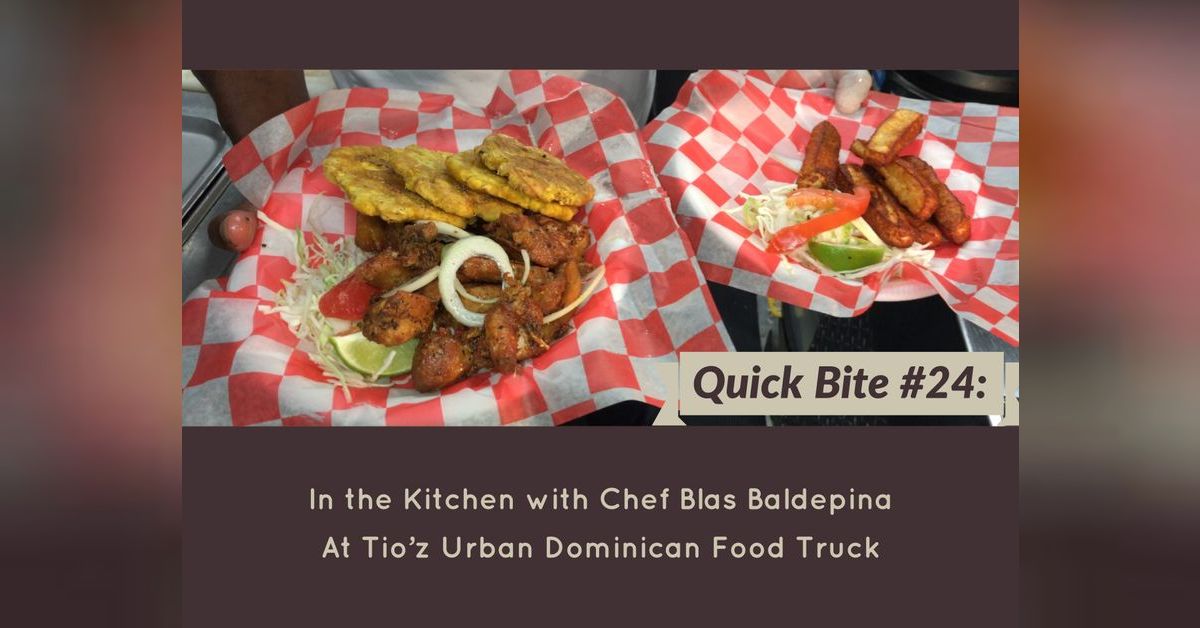 RED Quick Bite #24: In the Kitchen with Chef Blas from Tio’z Food Truck | Run Eat Drink Podcast