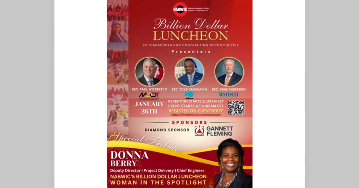 NABWIC TALKS WITH WOMAN IN SPOTLIGHT DONNA BERRY, CDOT CHIEF ENGINEER ...