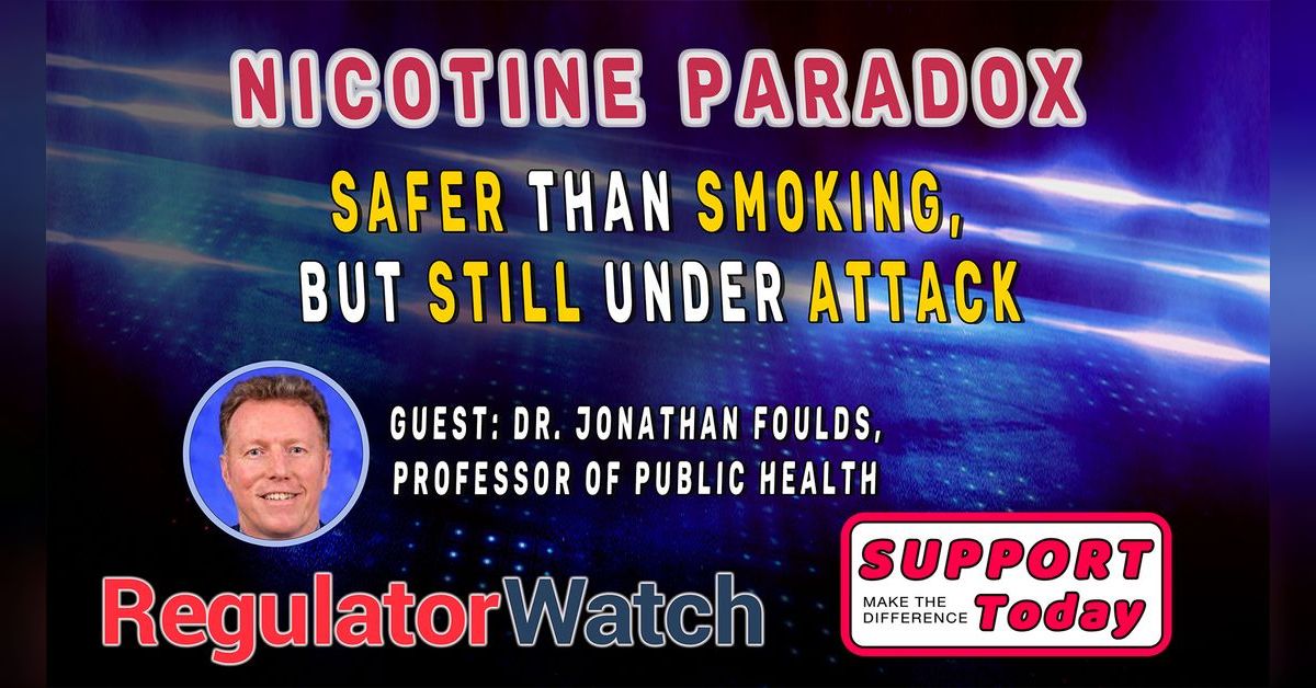 NICOTINE PARADOX | Safer Than Smoking, But Still Under Attack ...