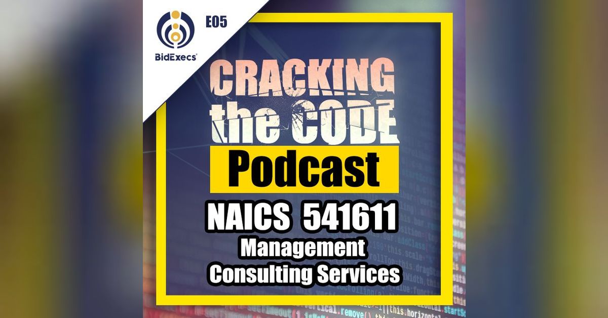 NAICS 541611 Management Consulting Services – Cracking the Code Podcast | Cracking the Code