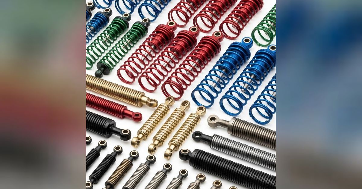 Shock Spring Sizes & Colors: What Does it All Mean? | The RC Deep Dive