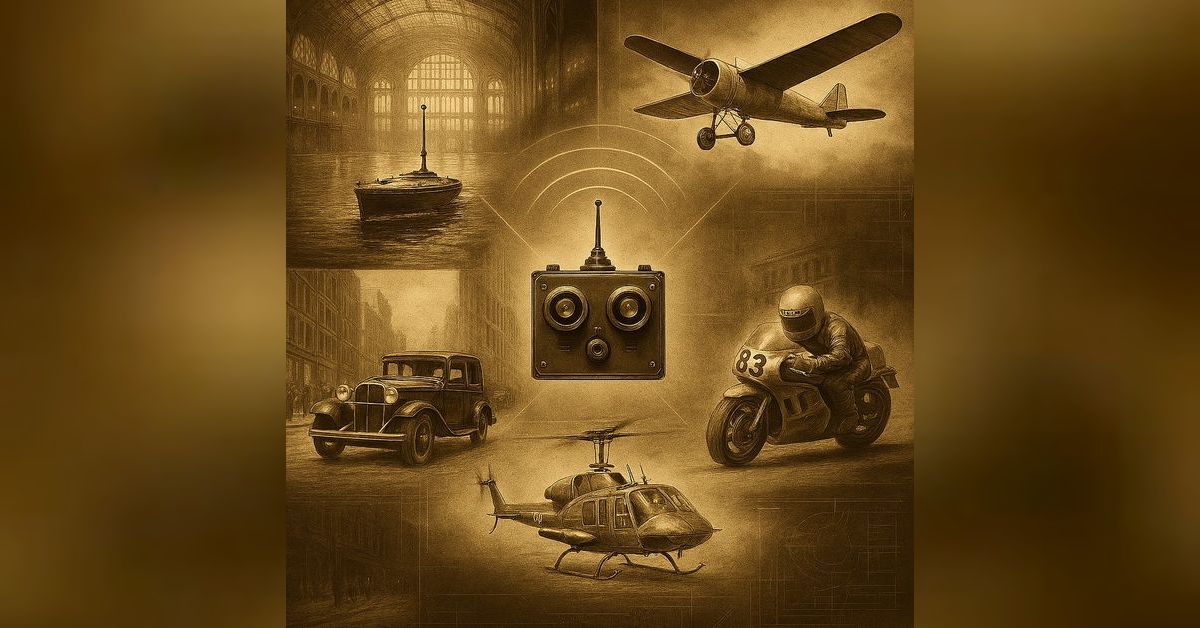 What was the First R/C Boat, Airplane, Car, Helicopter, and Motorcycle ...