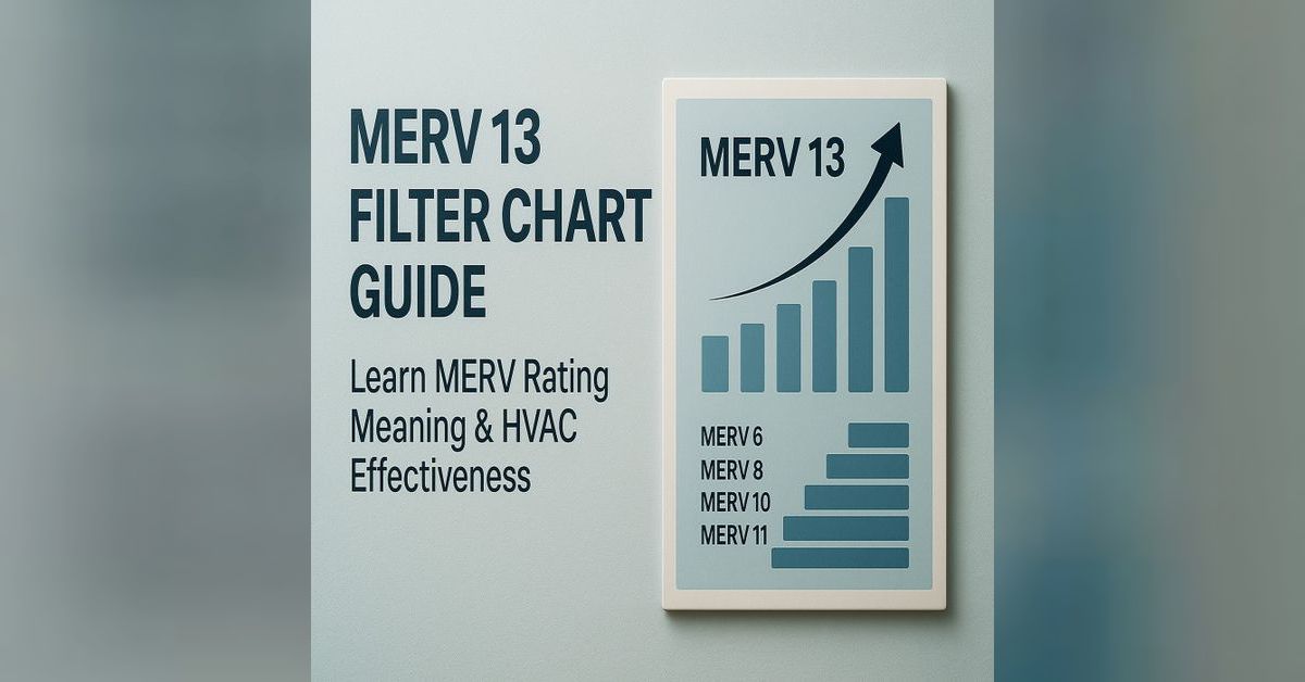 MERV 13 Filter Chart Guide: Learn MERV Rating Meaning & HVAC ...