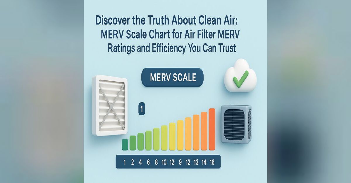 Discover the Truth About Clean Air: MERV Scale Chart for Air Filter ...