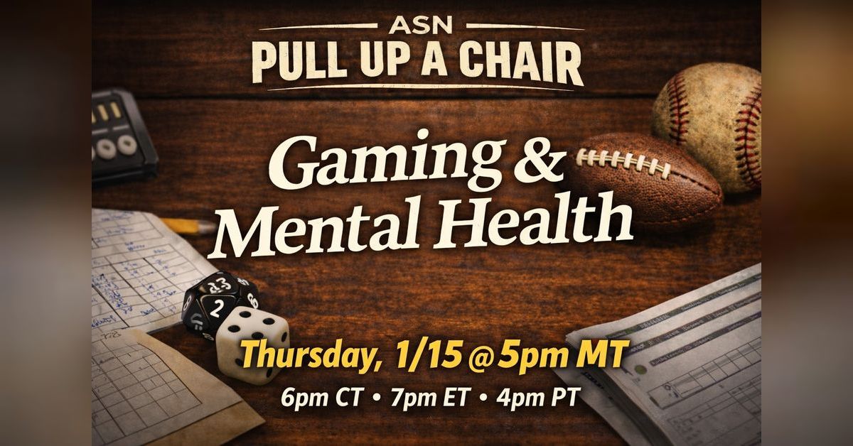 ASN - Pull Up a Chair - Episode 1 Podcast - ASN: Pull Up a Chair ...