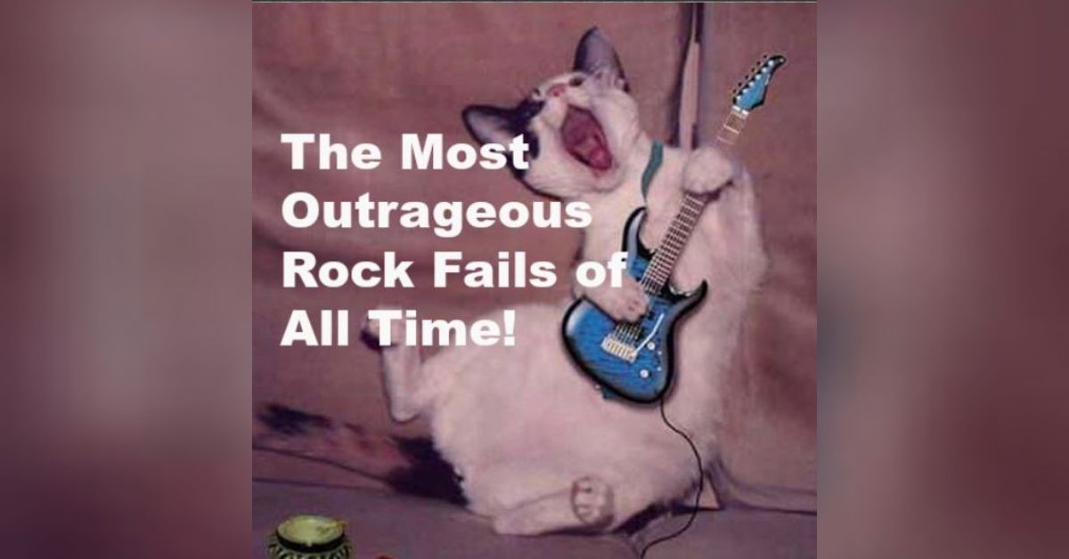 The Most Outrageous Rock Fails of All Time! | The Loudini Rock and Roll ...