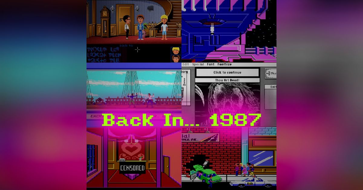 Back In... 1987 - The Year In Gaming | The Classic Gamers Guild Podcast