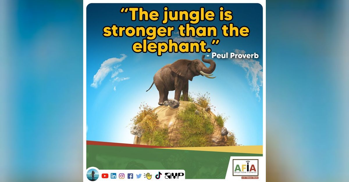 The Jungle is Stronger Than the Elephant | African Proverbs ...