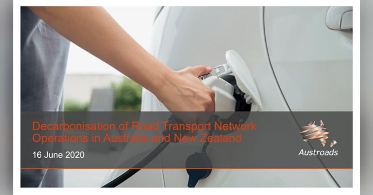 Decarbonisation of Road Transport Network Operations in Australia and ...