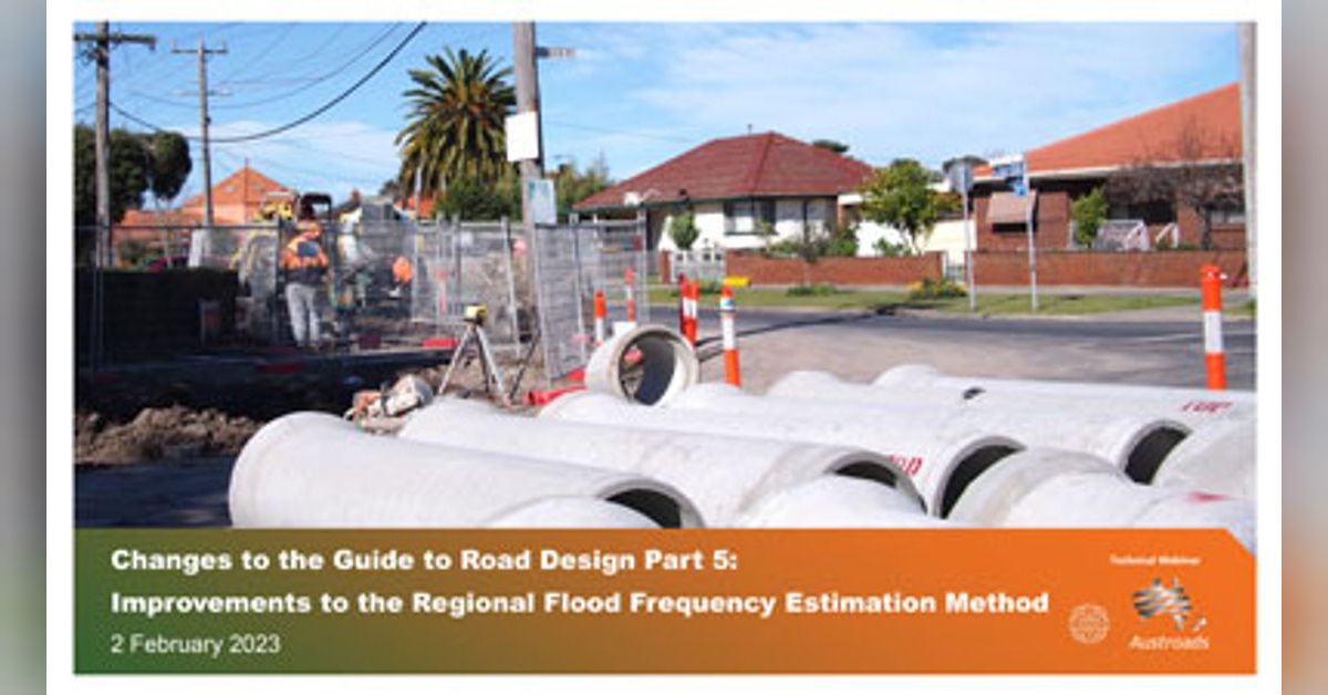 Changes to Guide to Road Design Part 5 – Improvements to the Regional ...