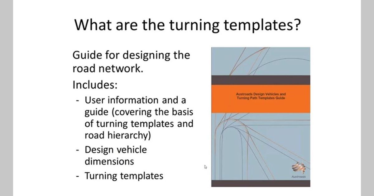 An Introduction to the Austroads Design Vehicles and Turning Path ...