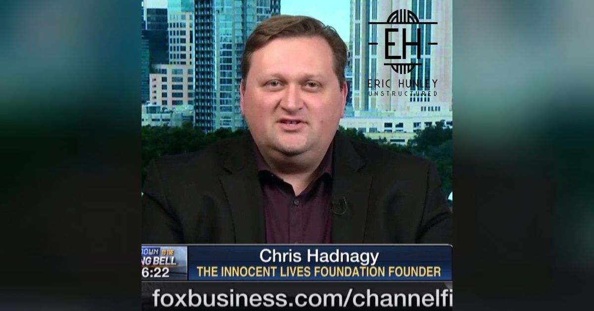 Chris Hadnagy is a Human Hacking Social Engineer | Unstructured