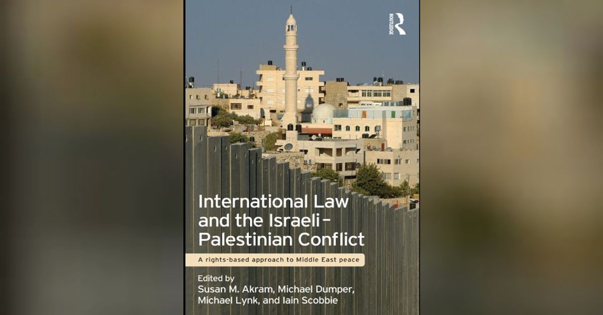International Law and Israel/Palestine w/ UN Special Rapporteur Michael ...