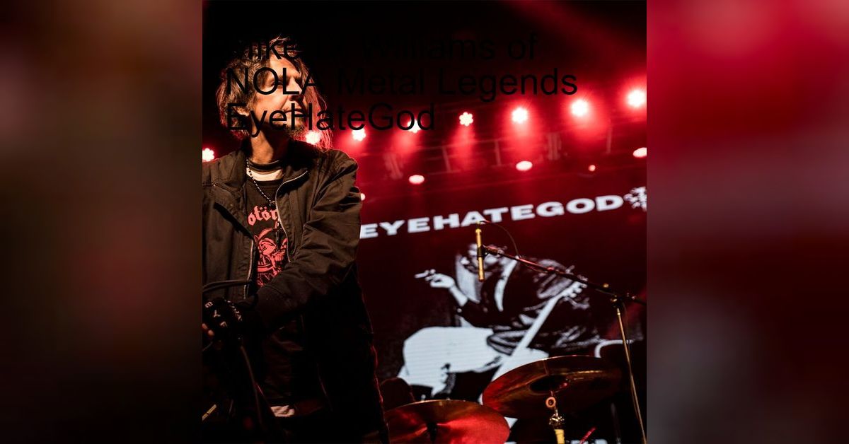 Mike IX Williams of NOLA/Sludge Metal Pioneers EyeHateGod | Parallax ...