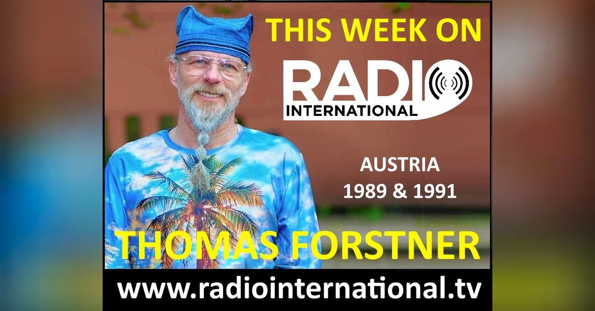Radio International - The Ultimate Eurovision Experience (2021-06-16) Live Interview with Thomas ...
