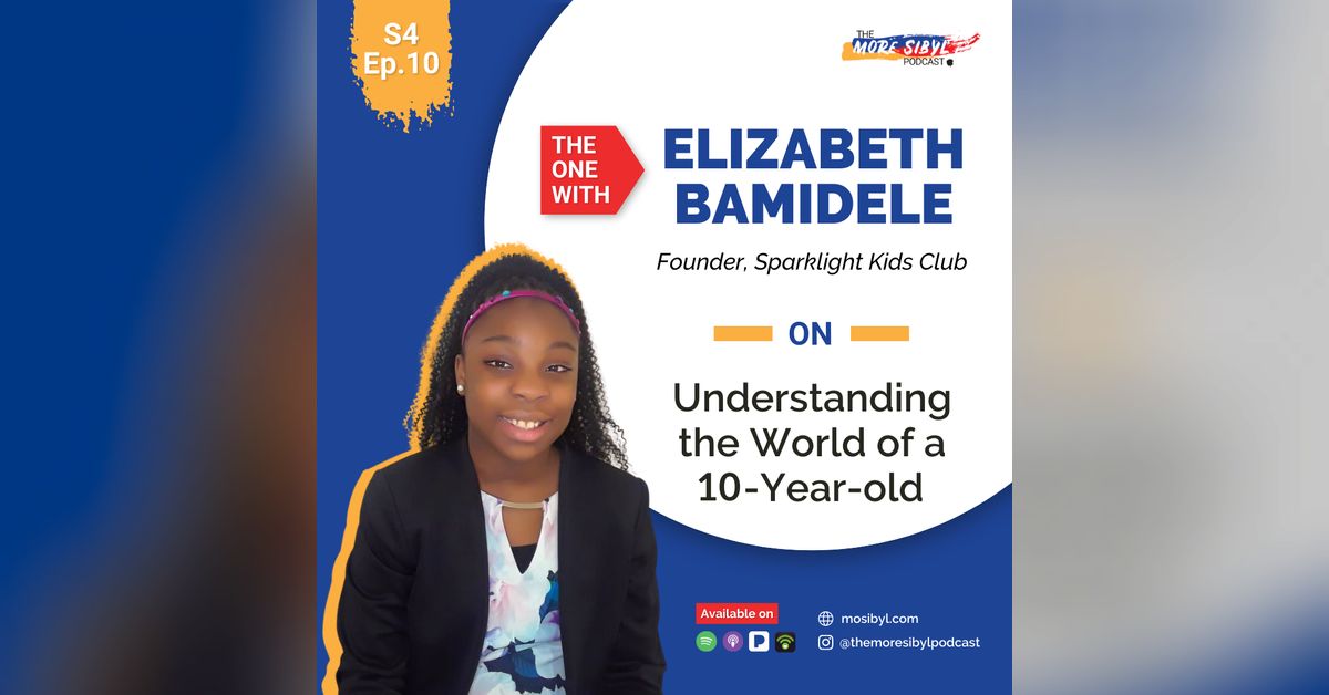 10 살 소녀의 세계: The One with Elizabeth Bamidele - On Sparking Your Inner ...