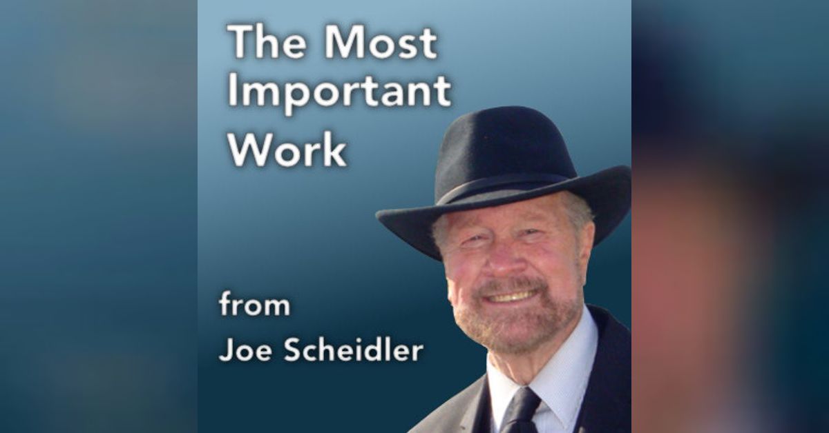 Joe Scheidler: The Most Important Work | CatholiCity Podcasts
