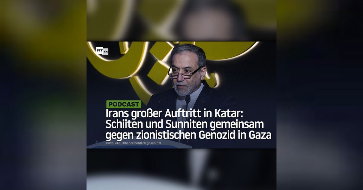 Irans großer Auftritt in Katar: Schiiten und Sunniten gemeinsam gegen ...