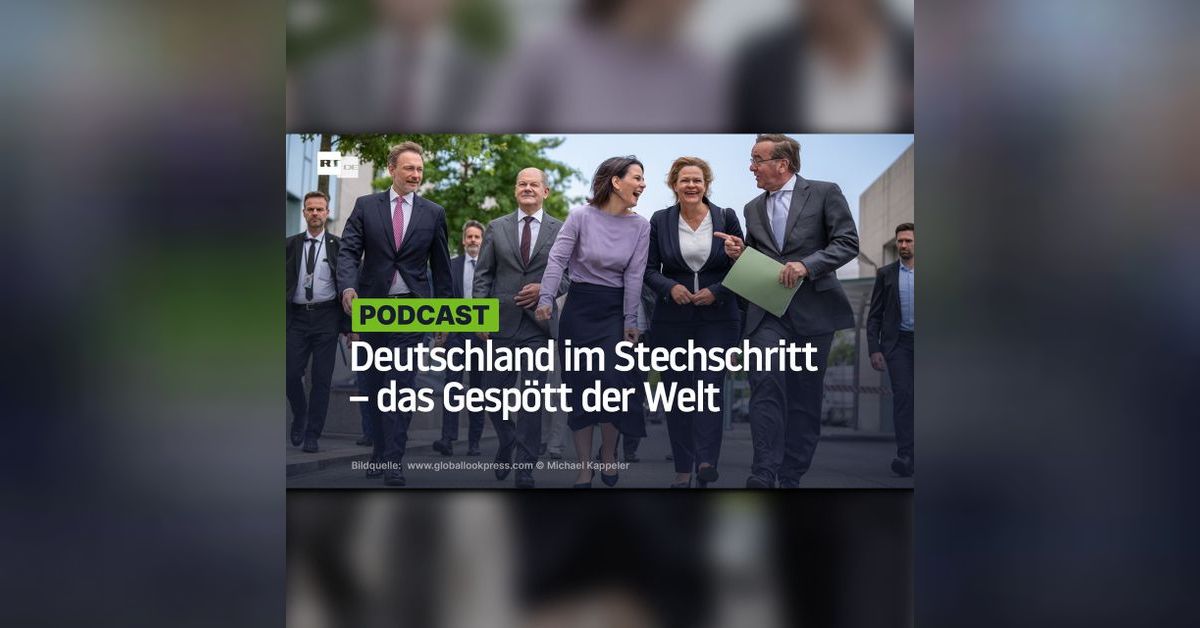 Deutschland im Stechschritt – das Gespött der Welt | RT DE