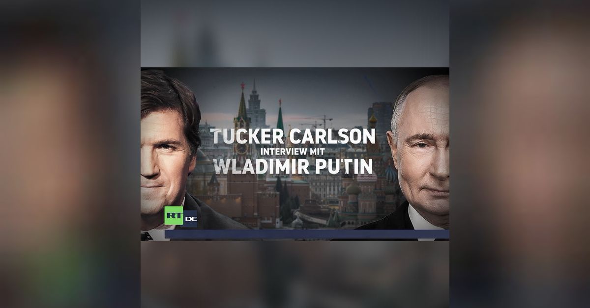 Das Putin-Interview von Tucker Carlson auf Deutsch | RT DE