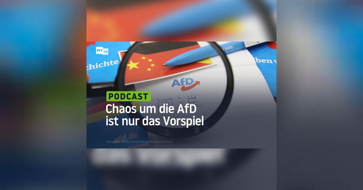 Das Chaos um die AfD ist nur das Vorspiel | RT DE