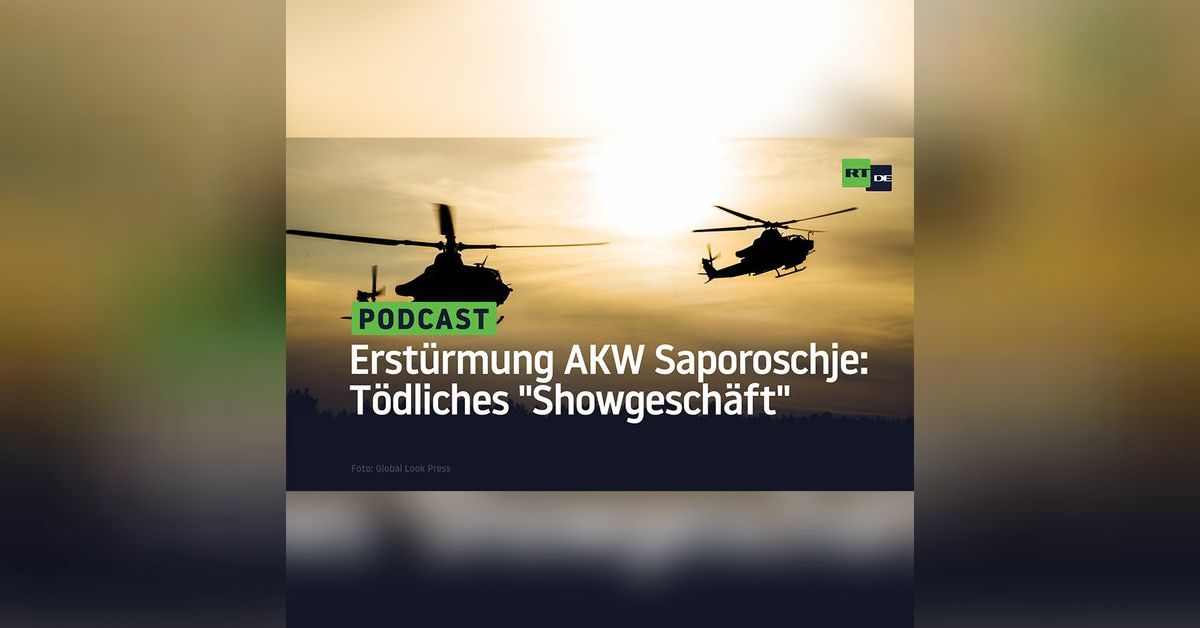 Erstürmung des AKW Saporoschje: Tödliches ”Showgeschäft”, um an neue ...