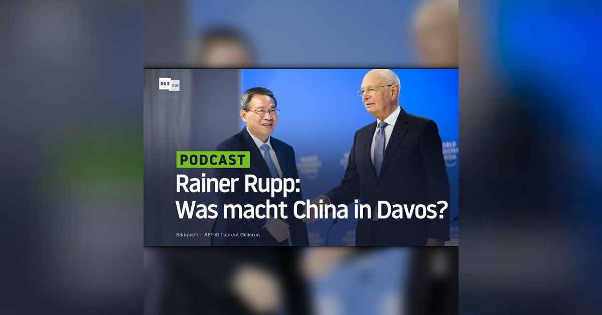 Rainer Rupp: Was macht China in Davos? | RT DE