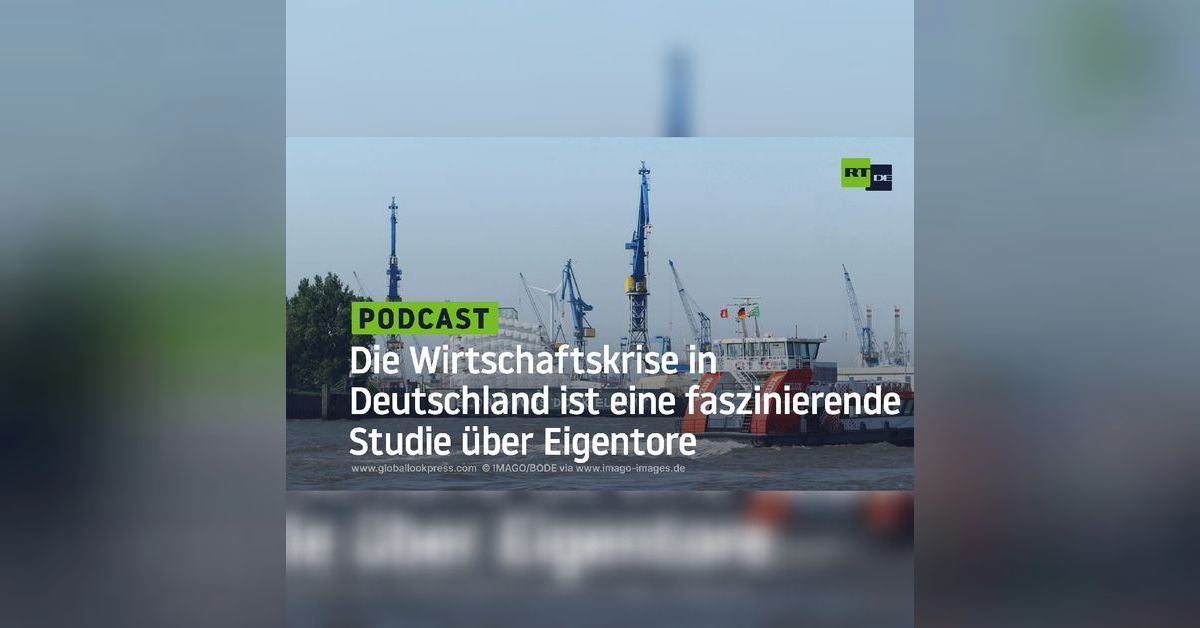Die sich in Deutschland entwickelnde Wirtschaftskrise ist eine ...