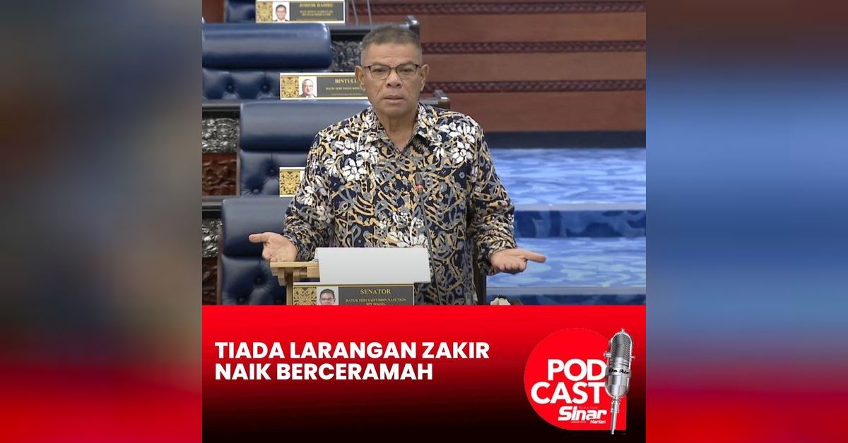 Tiada lagi larangan Zakir Naik berceramah - Saifuddin | Sinar Harian