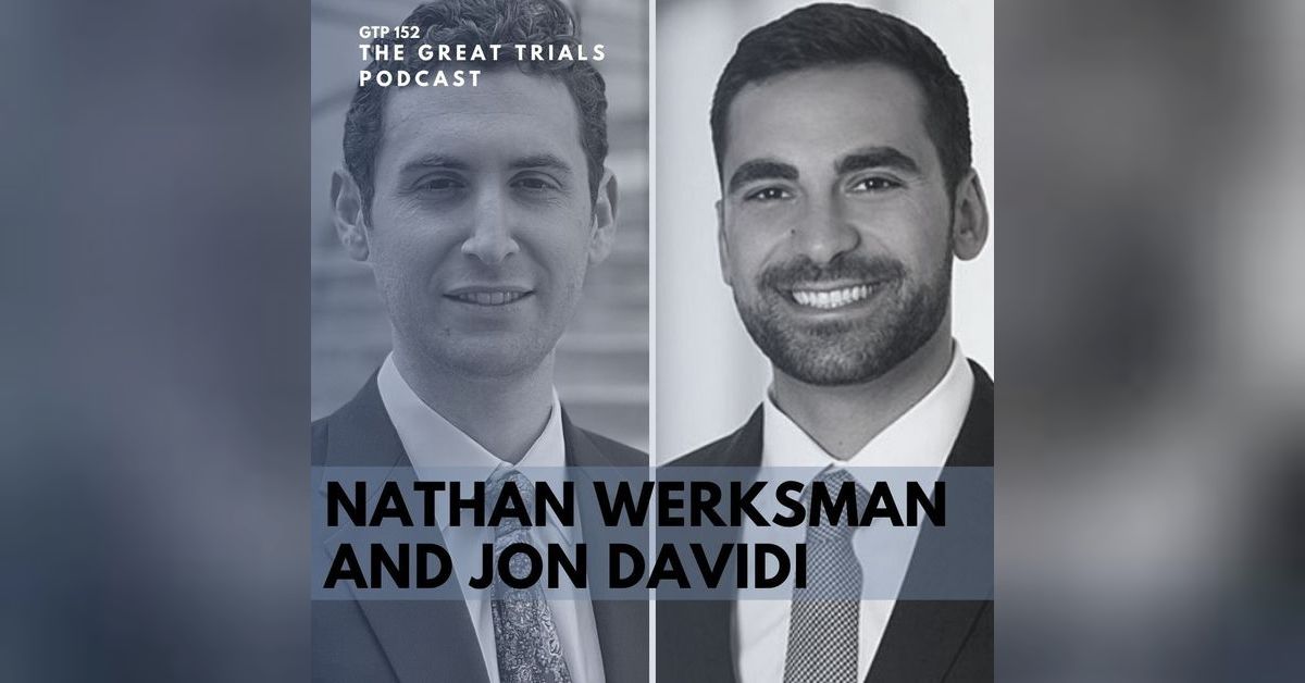 Nathan Werksman and Jon Davidi | Jennefer Jones v. Mathew Epstein ...