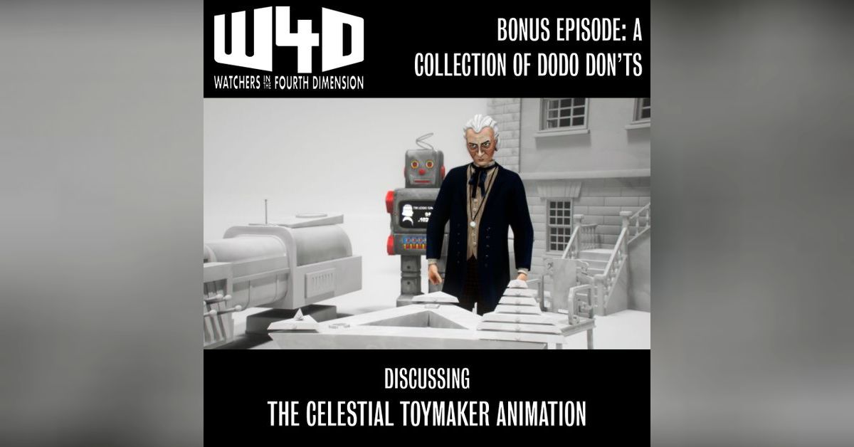 Bonus Episode 37: A Collection of Dodo Don'ts (The Celestial Toymaker Animation) | Doctor Who ...