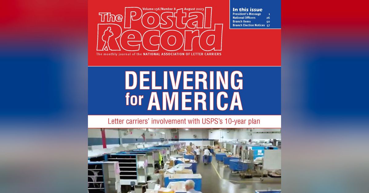 August 2023 Postal Record | Fight Like Hell!