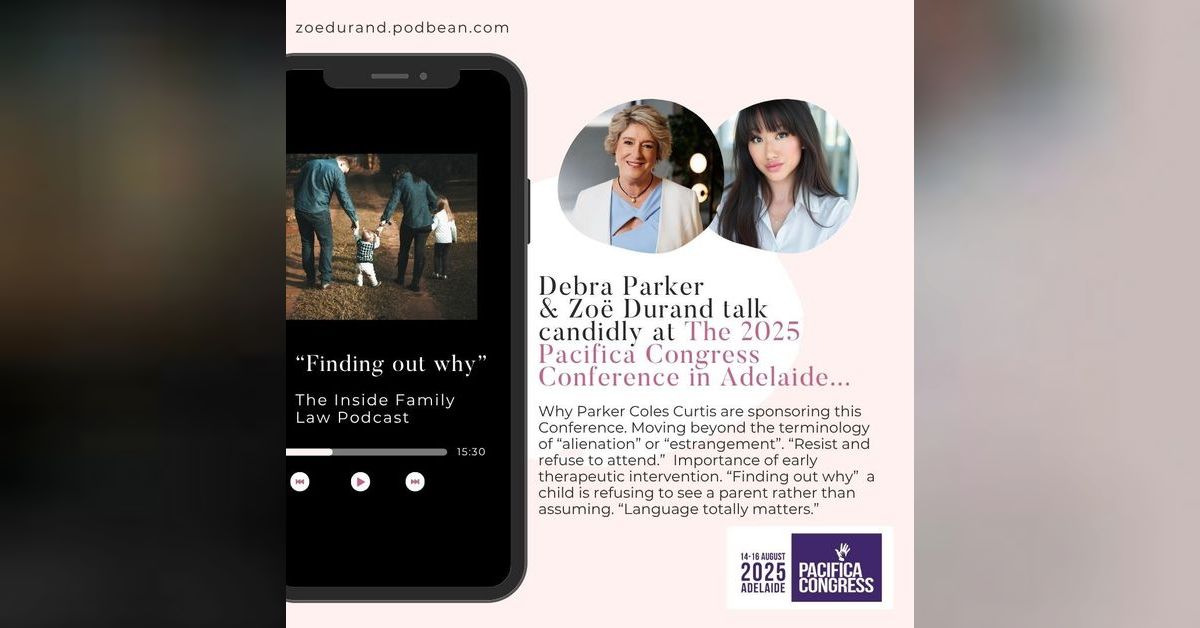 "Finding out Why" Debra Parker at The Pacifica Congress Conference in Adelaide 2025 | Inside ...