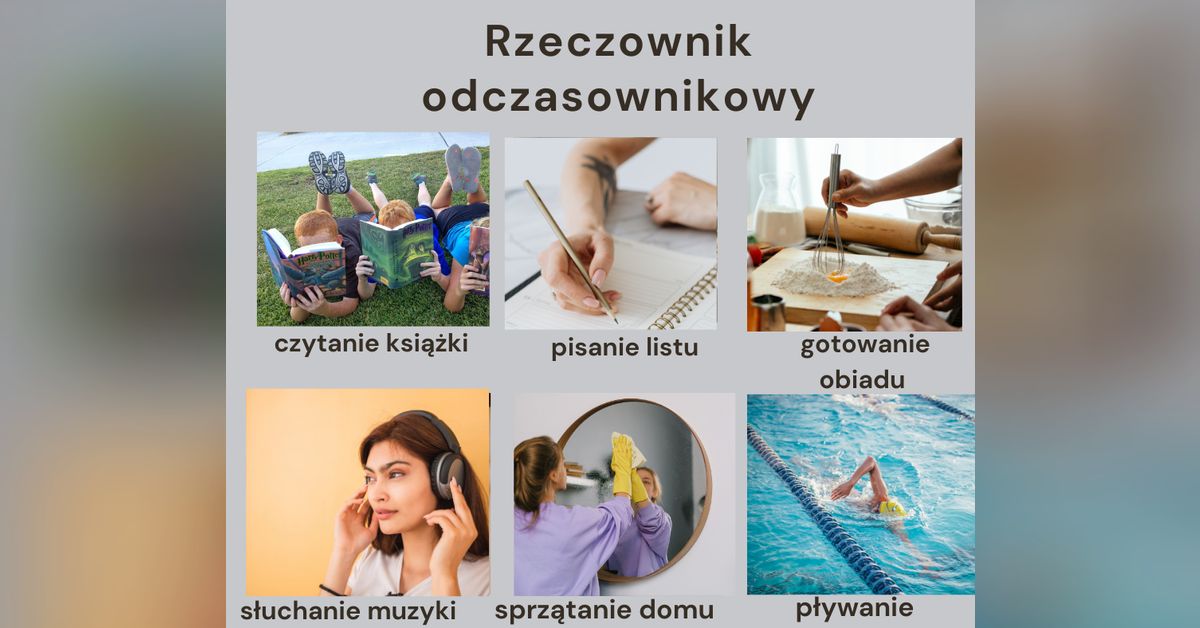 #345 Rzeczownik odczasownikowy - Verbs | Learn Polish Podcast
