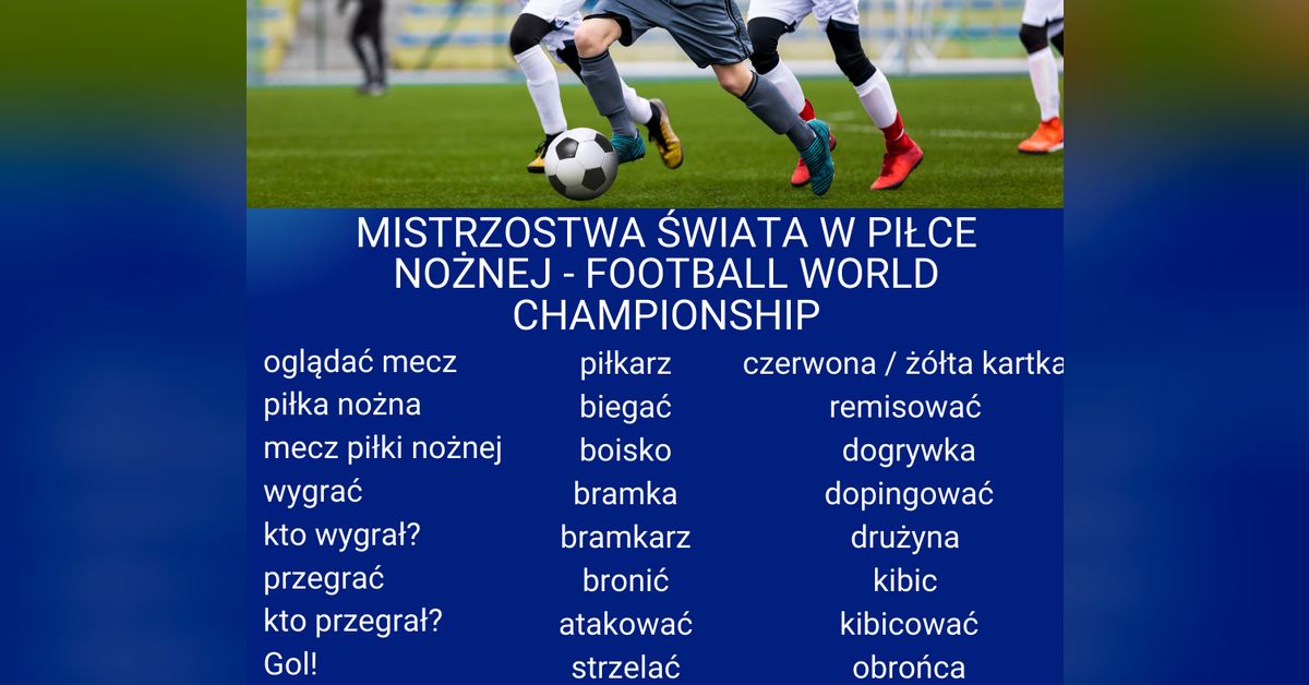 #297 Mistrzostwa świata w piłce nożnej - World football championship ...