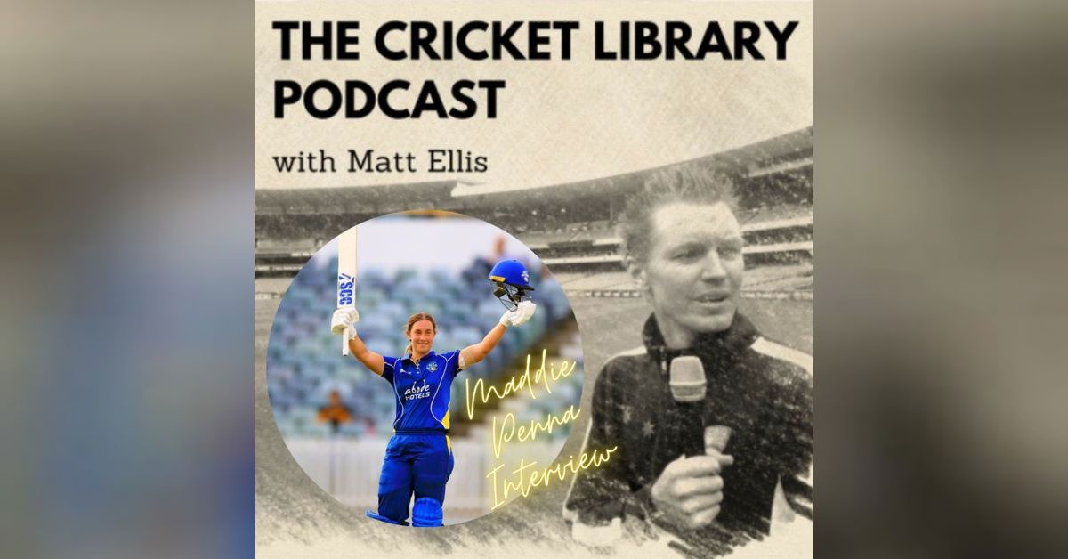 Maddie Penna - Special Guest on the Cricket Library Podcast | The ...