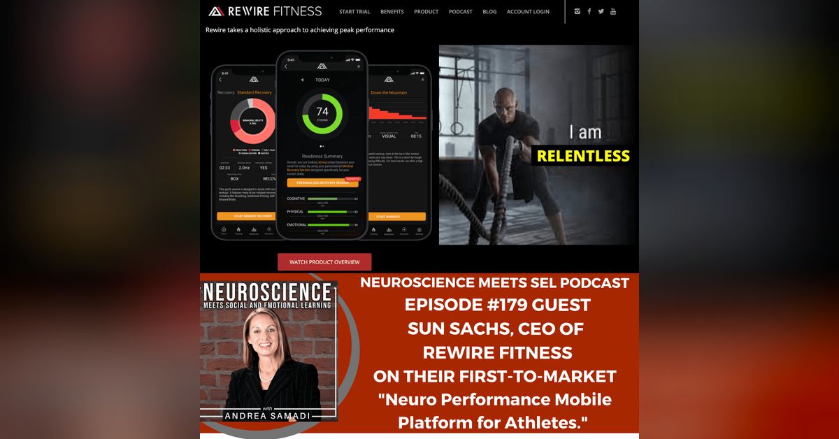 Sun Sachs, CEO of Rewire Fitness on Their First-To-Market ”Neuro Performance Mobile App for ...