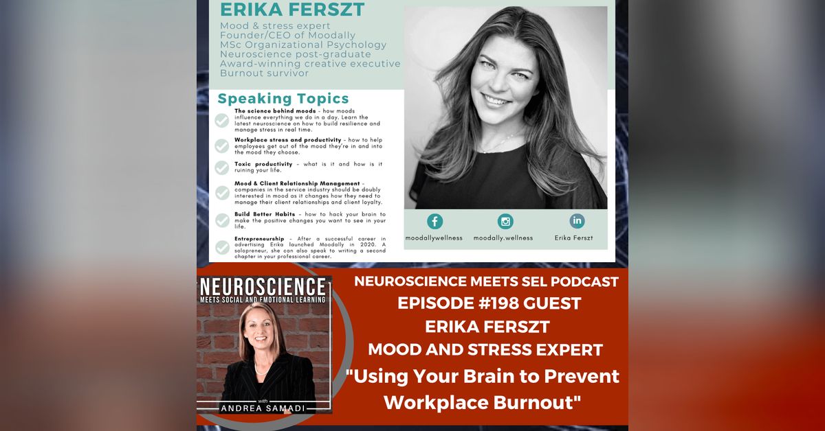 Mood and Stress Expert Erika Ferszt on ”Using Your Brain to Prevent ...