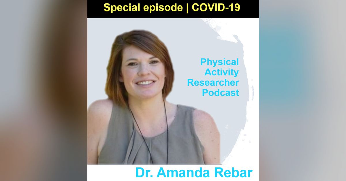 Why persuading people to exercise does not work? Dr Amanda Rebar ...