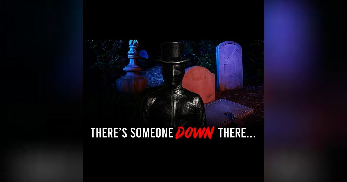 There's a HIDDEN HATCH In The Graveyard | Haunted Mansion Scary Story ...