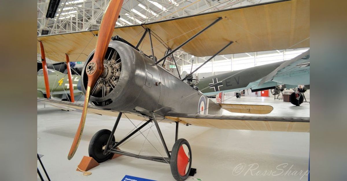 The Sopwith One and a Half Strutter - crazy name, great aircraft ...