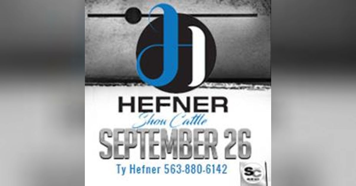 Ty Hefner - Hefner Show Cattle The right version! | Before the Bid