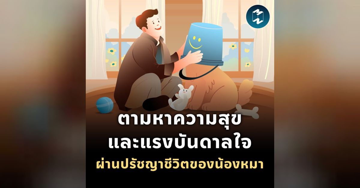 ตามหาความสุขและแรงบันดาลใจ ผ่านปรัชญาชีวิตของน้องหมา | MM EP.2091 ...