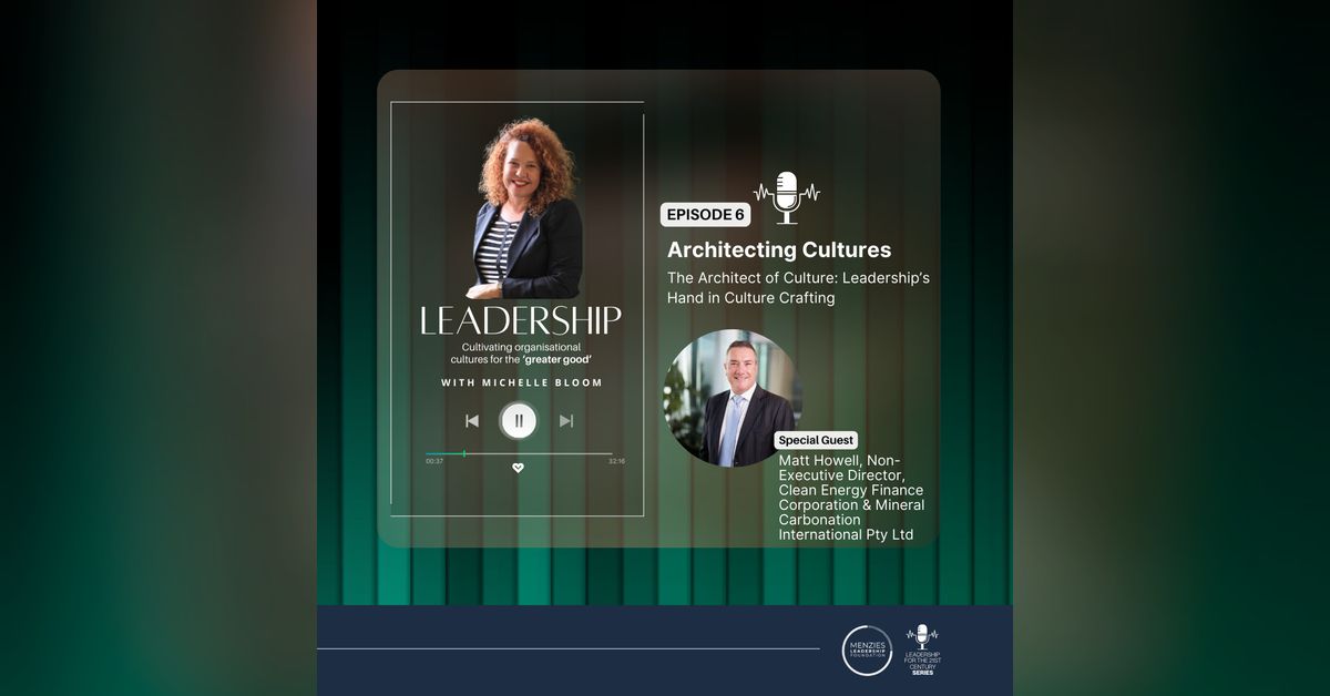 Architecting Cultures | The Architect of Culture: Leadership’s Hand in ...
