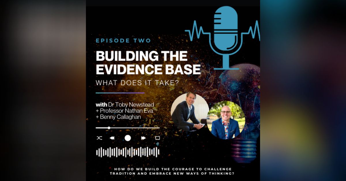 Building the Evidence Base what does it take? || with Dr Toby Newstead ...