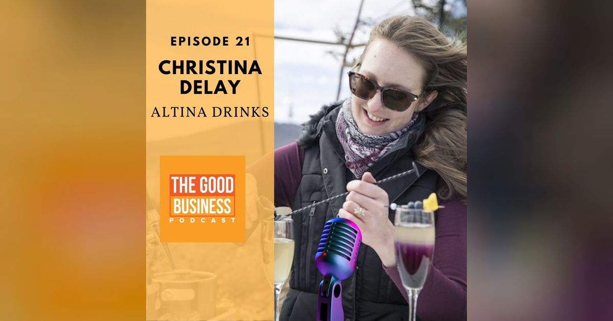 Christina Delay from Altina Drinks, A social solution to a social problem with Zero Proof Craft ...