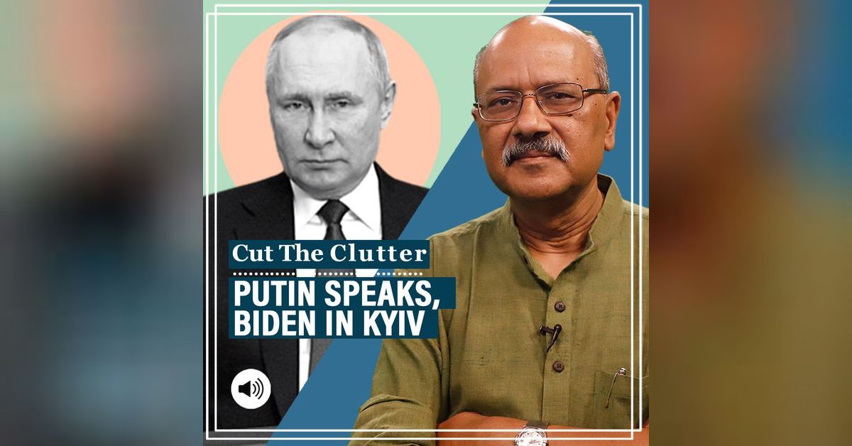 Cut The Clutter with Shekhar Gupta : Putin speaks up on eve of Ukraine ...