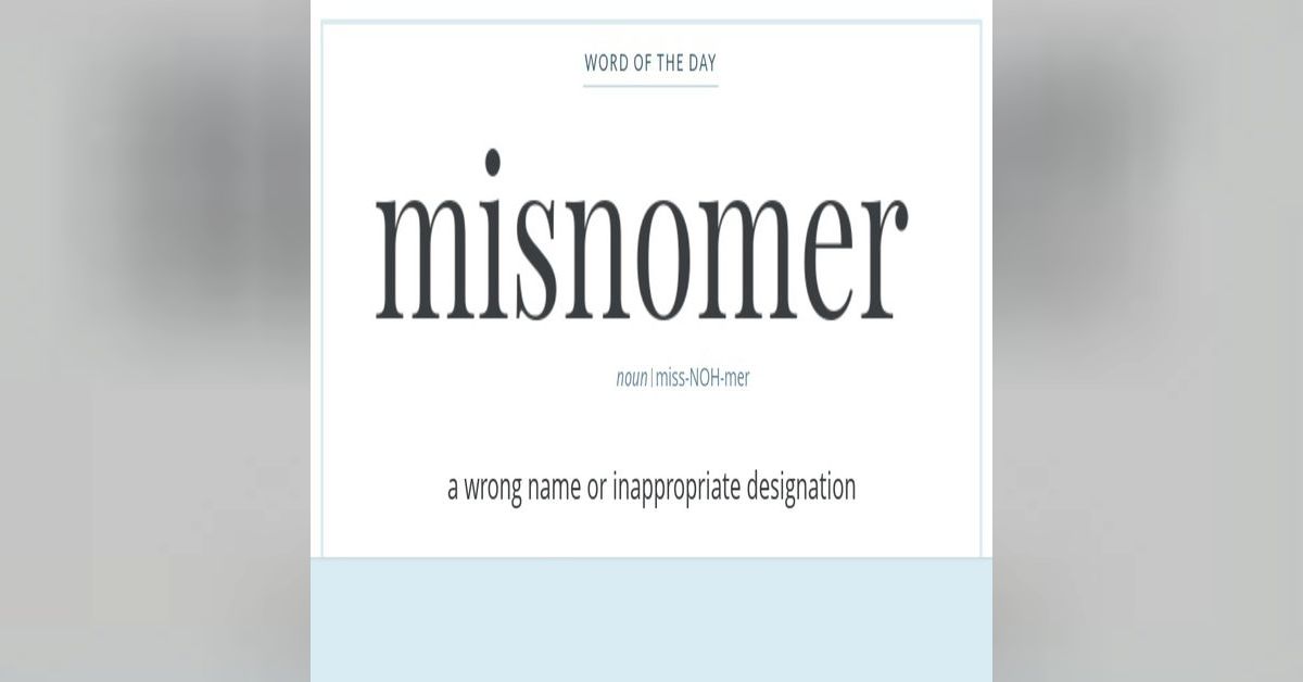 Misnomers and False Advertising | Midnight Facts for Insomniacs