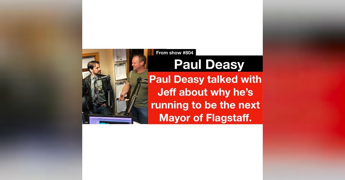 The Jeff Oravits Show Podcast - FLG Mayors Race: Paul Deasy | Free ...