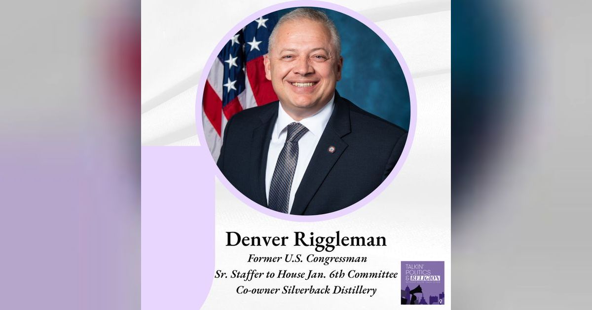 Denver Riggleman: Former U.S. Congressman, NY Times Bestselling Author ...